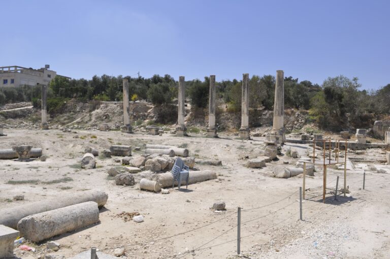 Sebastia city – ICOMOS Palestine